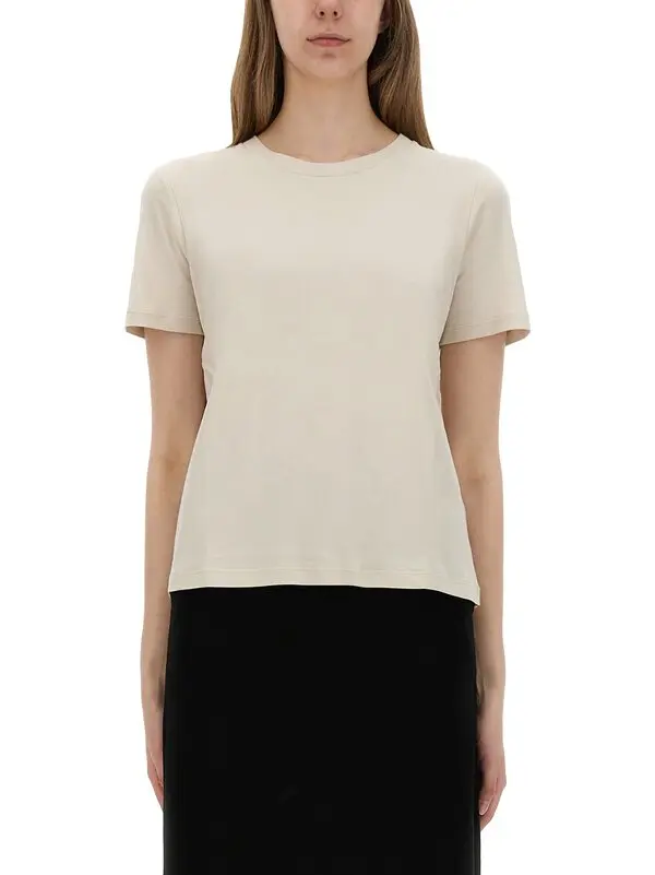 Max Mara Plain T-shirt - Beige