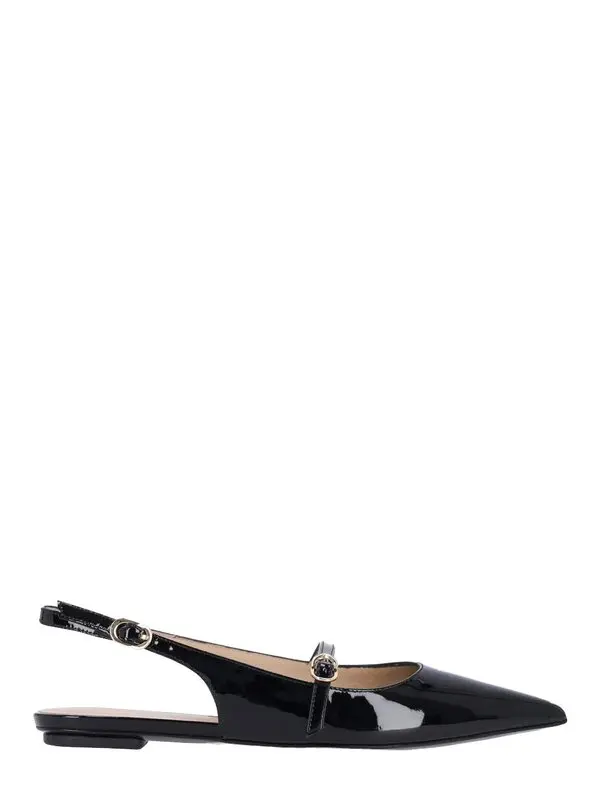 STUART WEITZMAN Emilia Slingback Mules - Black