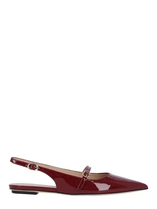 STUART WEITZMAN Emilia Slingback Mules - Red