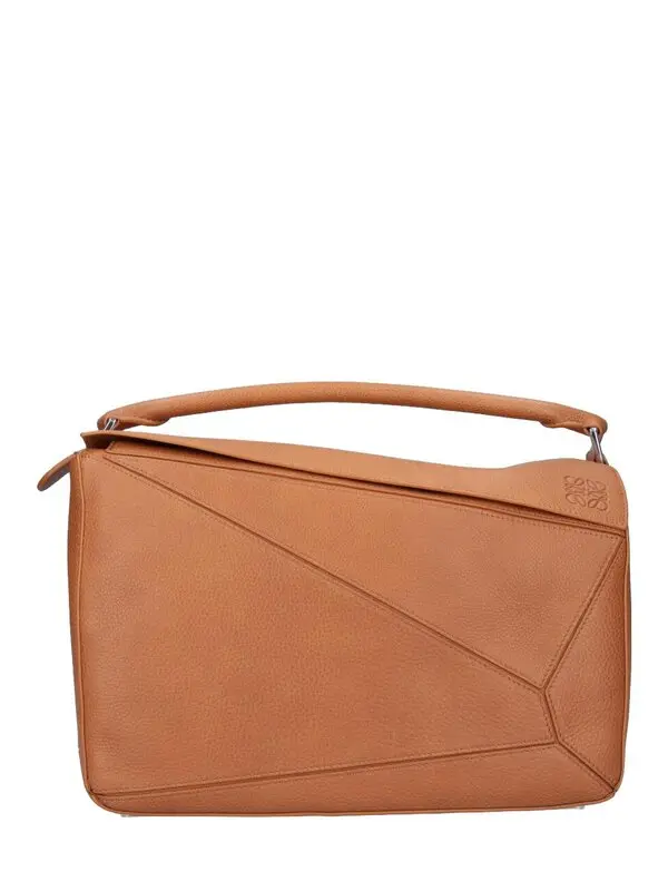 Loewe Puzzle Edge Large Bag - Brown