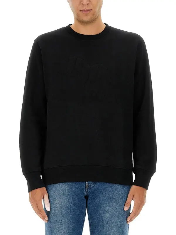 Paul Smith Cotton Sweatshirt - Black