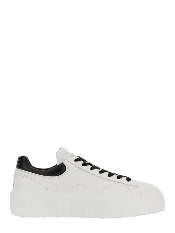 Hogan H-stripes Sneakers - White