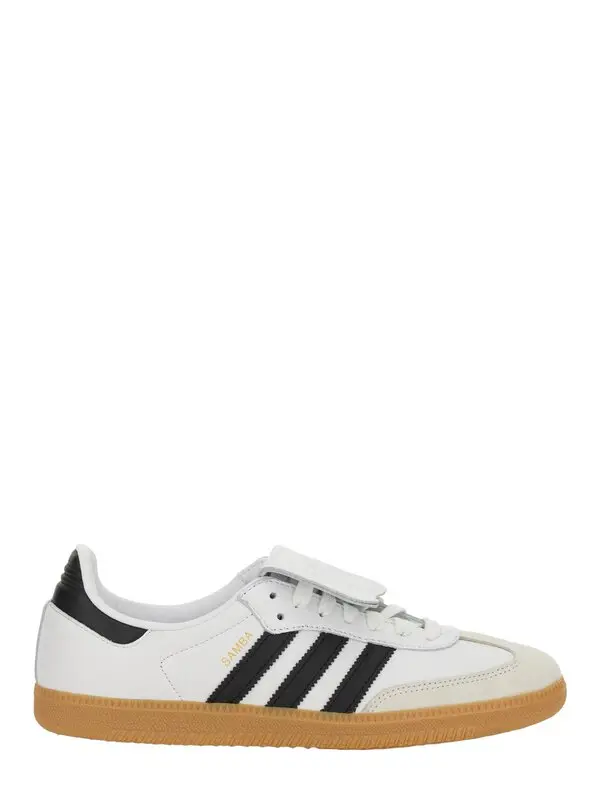 Adidas Originals By Alexander Wang Samba Leather Sneakers - White