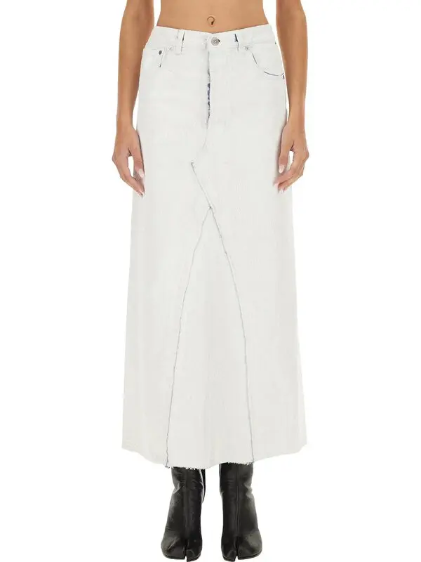 MAISON MARGIELA Midi Skirt - White