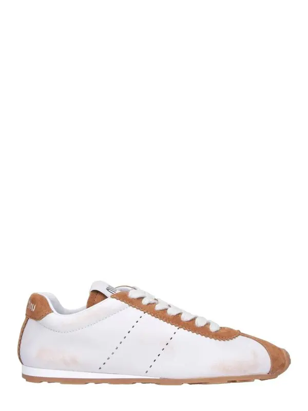 Miu Miu Plume Sneakers - White