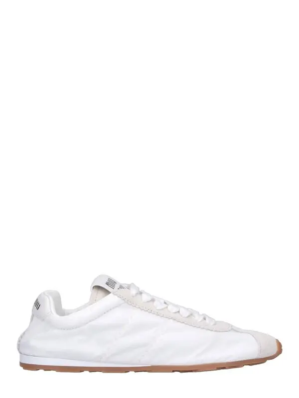 Miu Miu Plume Sneakers - White