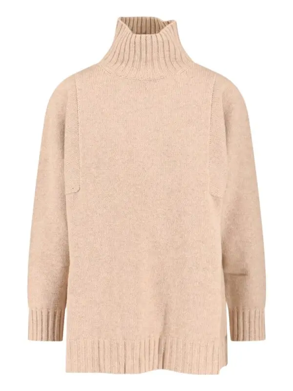 DRUMOHR Cashmere Crew Neck Sweater - Beige
