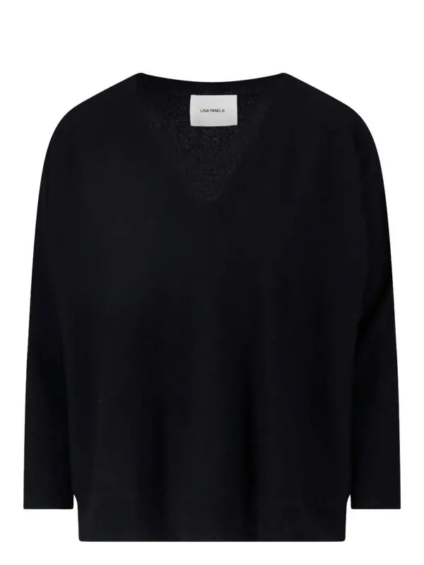 LISA YANG Zegna Cashmere Sweater - Black