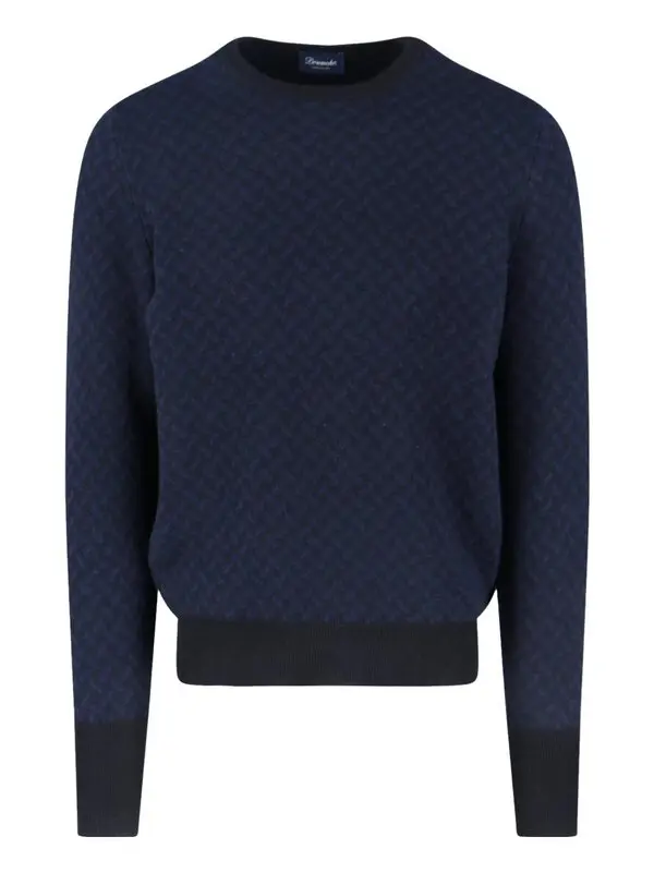 Loro Piana Cashmere Knit Sweater - Blue