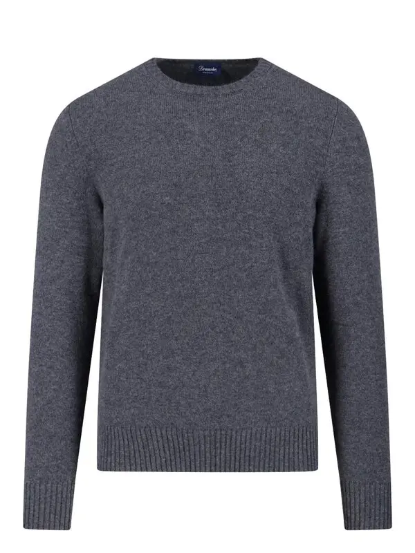 Loro Piana Cashmere Knit Sweater - Gray