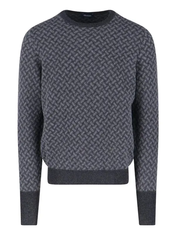 Loro Piana Cashmere Knit Sweater - Gray