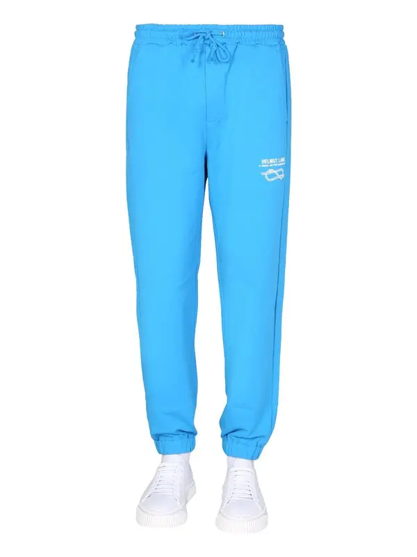 Helmut Lang Knot" Jogging Pants - Azure