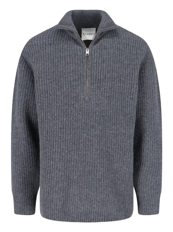 Paul Smith Zip Sweater - Gray