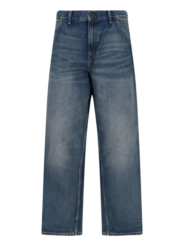 Carhartt Work In Progress Straight 'brandon' Jeans - Blue