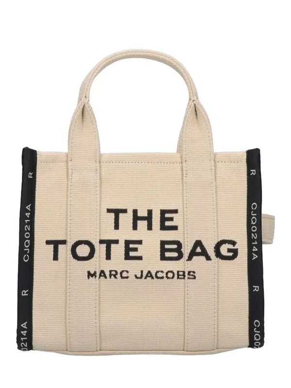 Marc Jacobs Small 'the Jacquard' Tote Bag - Beige