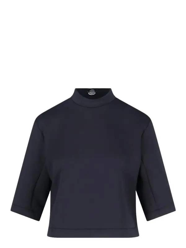 Moncler X Ee72 Edward Enninful Neoprene T-shirt - Black