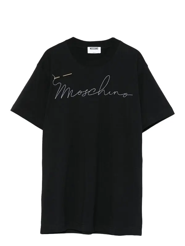 Moschino Logo T-shirt - Black