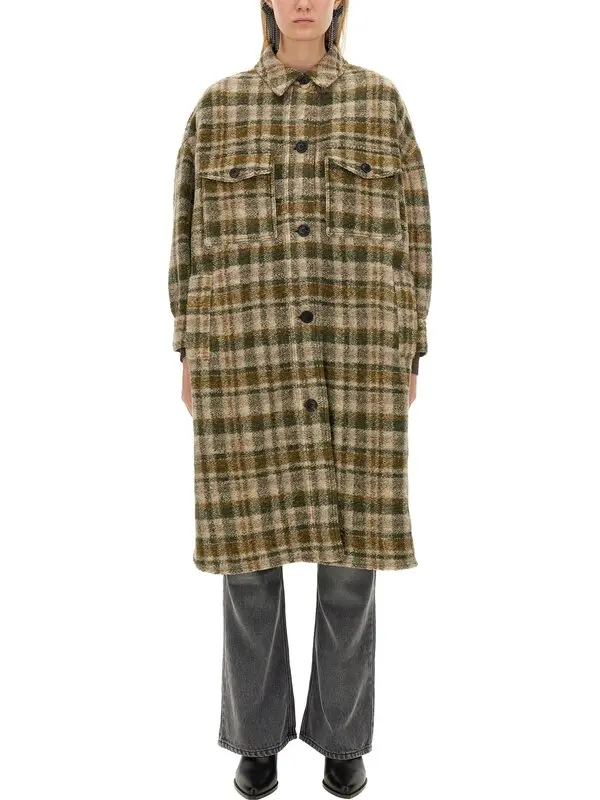 MARANT ETOILE Fontizi Coat - Brown