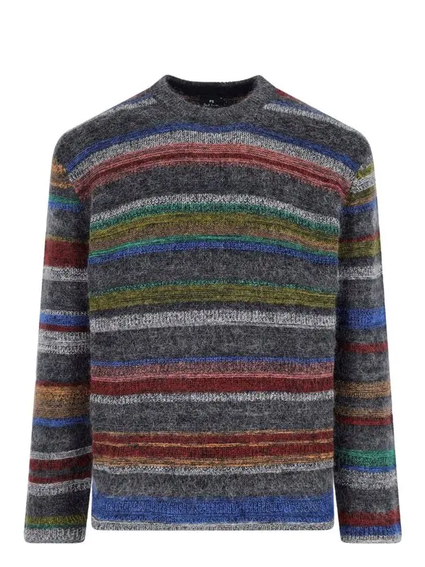 DRUMOHR Striped Knit Sweater - Multi