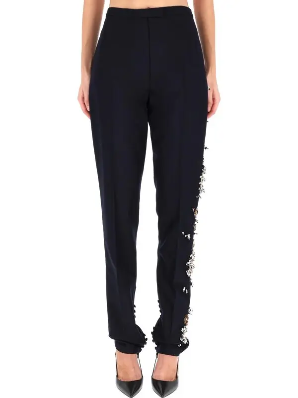 Dries Van Noten Pandoris Pants - Blue