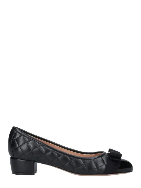 FERRAGAMO Vara Bow Pump - Black