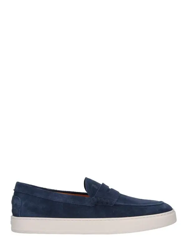 Miu Miu Suede Loafers - Blue