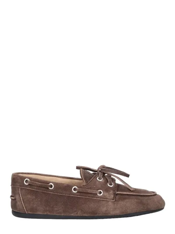 Miu Miu Suede Loafers - Brown