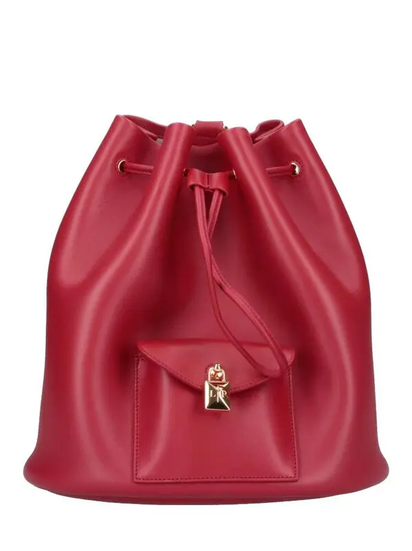 Loro Piana Extra Drawstring Backpack - Red