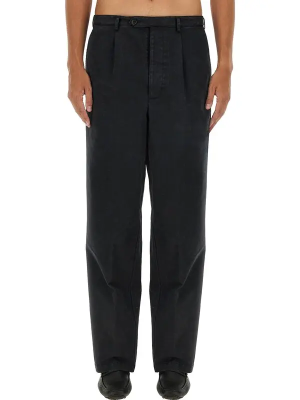 Bally Cotton Trousers - Black