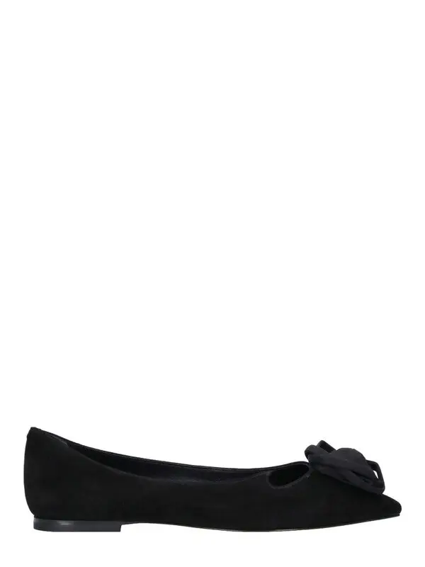 ROGER VIVIER Rose Vivier Ballet Flats - Black