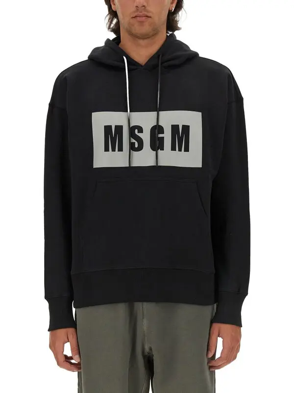 MSGM Logo Sweatshirt - Black