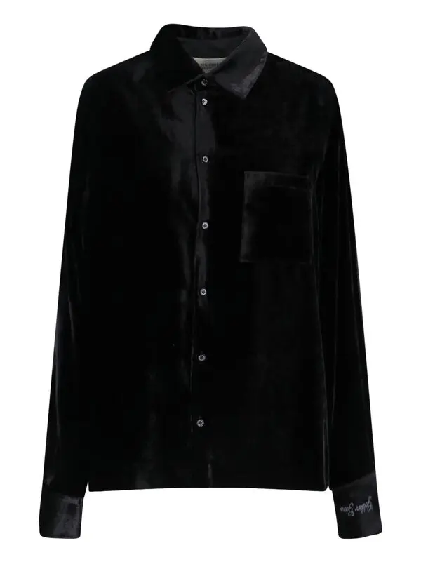 FINAMORE 1925 Classic Fit Shirt - Black