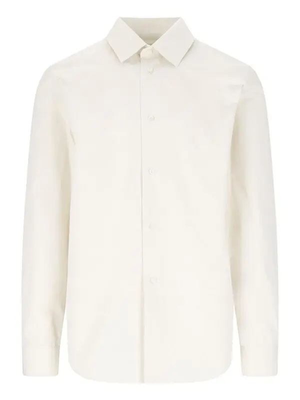 FINAMORE 1925 Classic Fit Shirt - Cream