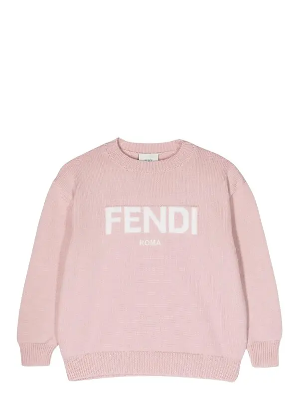 Fendi Pullover Roma Knit - Pink