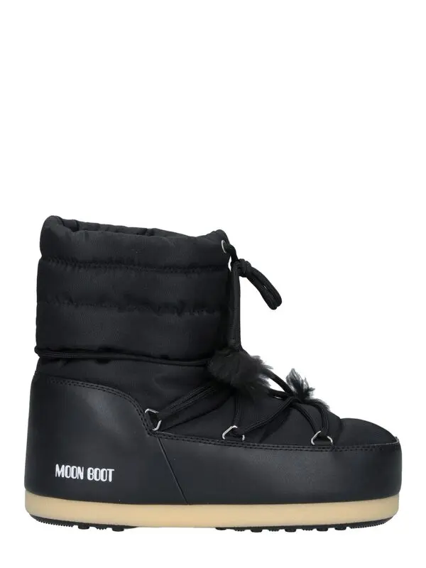 Moon Boot Icon Low Padded Ankle Boots - Black