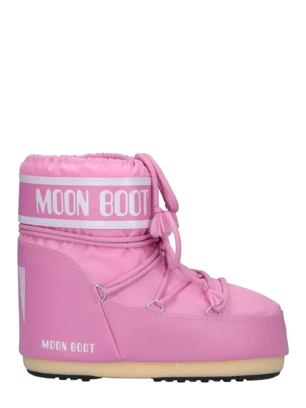 Moon Boot Icon Low Padded Ankle Boots - Pink