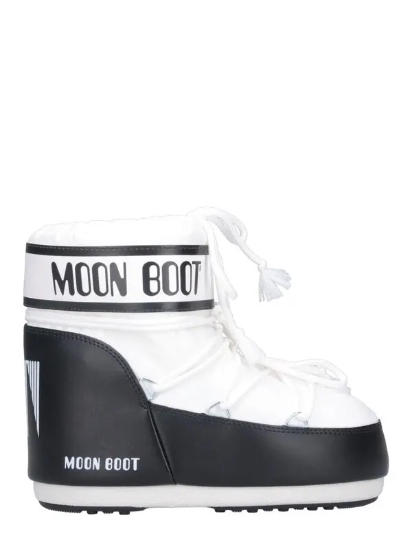 Moon Boot Icon Low Ankle Boots - White