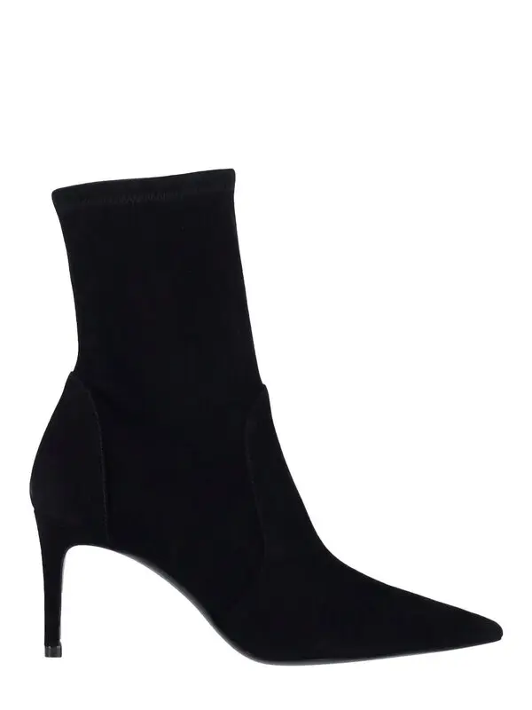 STUART WEITZMAN Power Ankle Boots - Black
