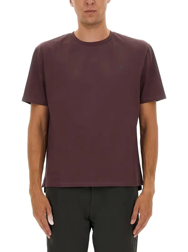 Premiata T-shirt With Logo - Bordeaux