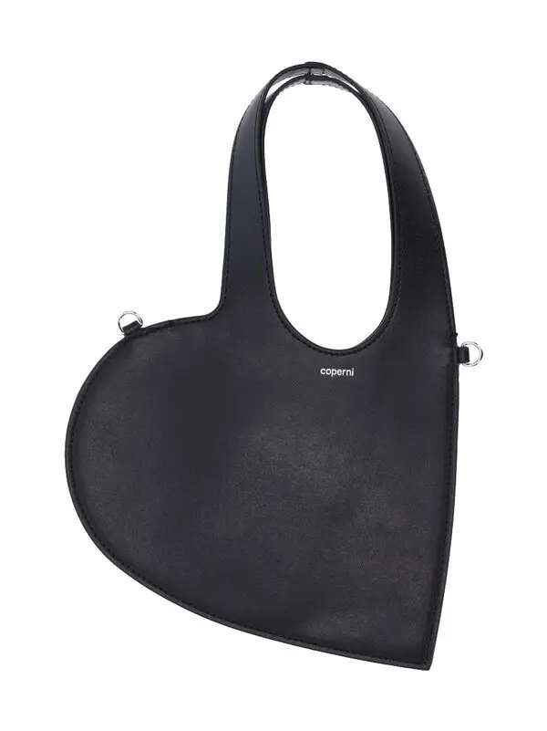 Coperni Baby Heart Bag - Black