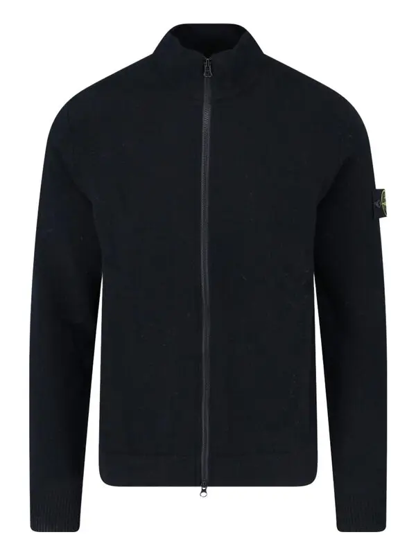 Ralph Lauren Logo Zip Sweater - Black