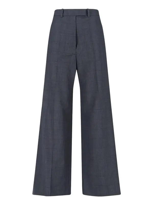 THE FRANKIE SHOP Brickell Wide-leg Trousers - Gray