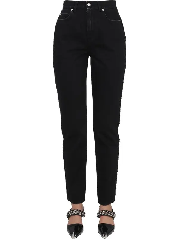 Alexander McQueen Boyfriend Jeans - Black