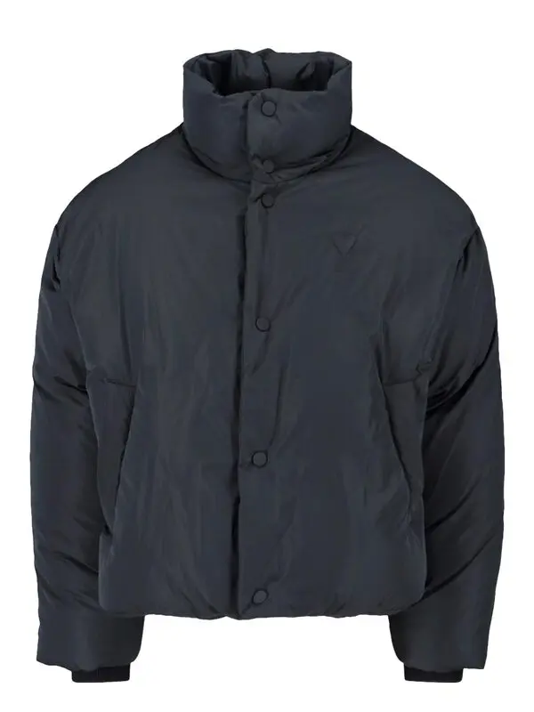 Ami Logo Down Jacket - Black
