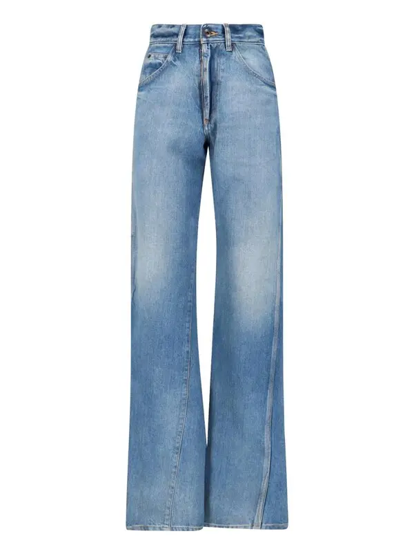 SUNFLOWER Straight Leg Jeans - Light Blue