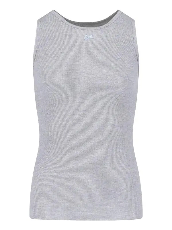 Casablanca Logo Tank Top - Gray