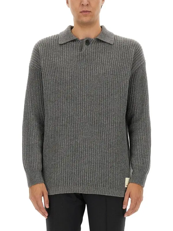 Emporio Armani Wool Jersey - Grey