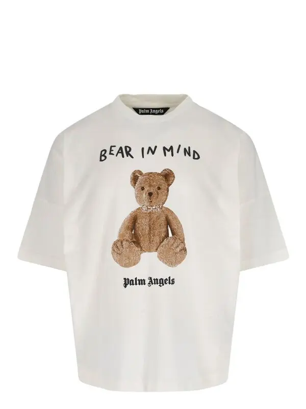 Palm Angels Bear In Mind' T-shirt - White
