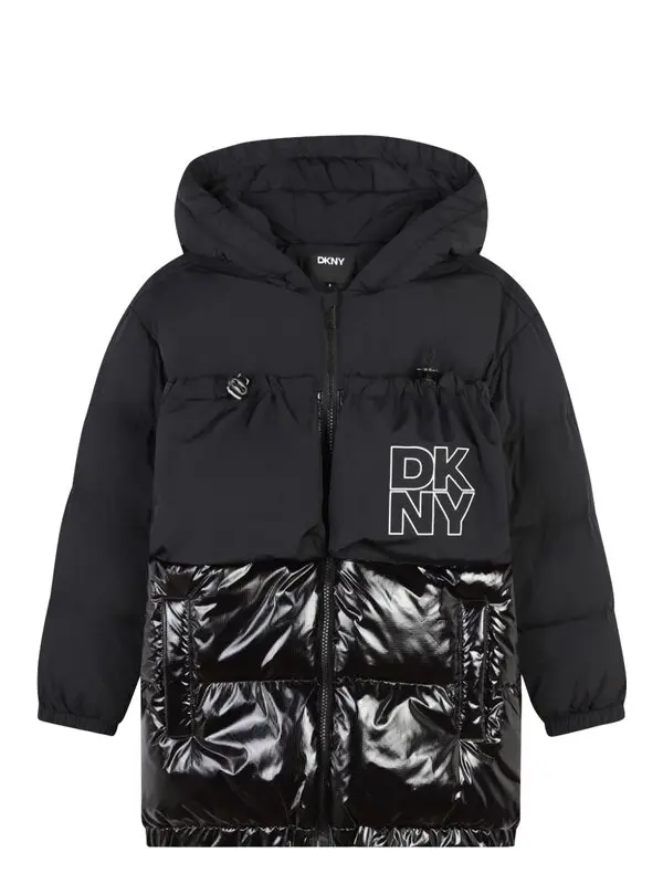 Dkny Puffer Coat - Black