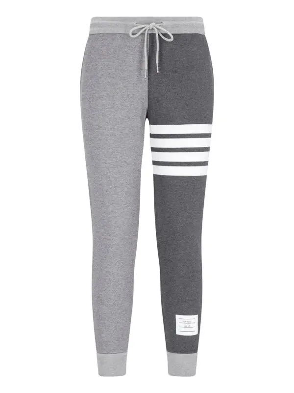 Thom Browne Loopback 4-bar Track Pants - Gray